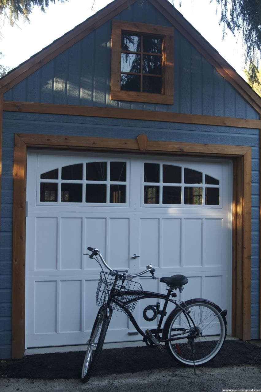 Raised Panel Coach Style Garage Door 501 | Wood