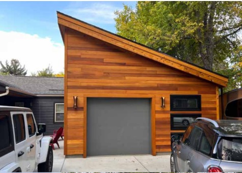 19' x 19' Urban Garage Fort Collins CO | Garages | Summerwood Products