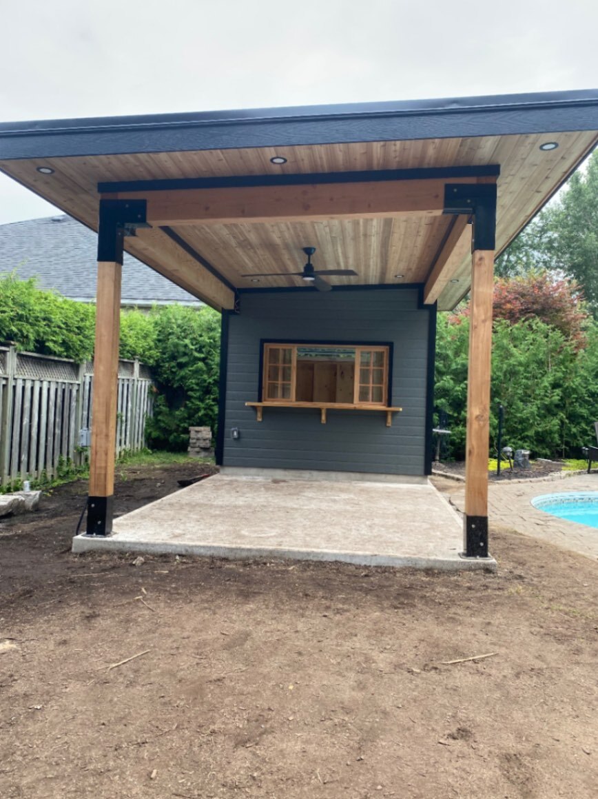 10’ x 20’ Sanara | Pool Cabana | Summerwood Products