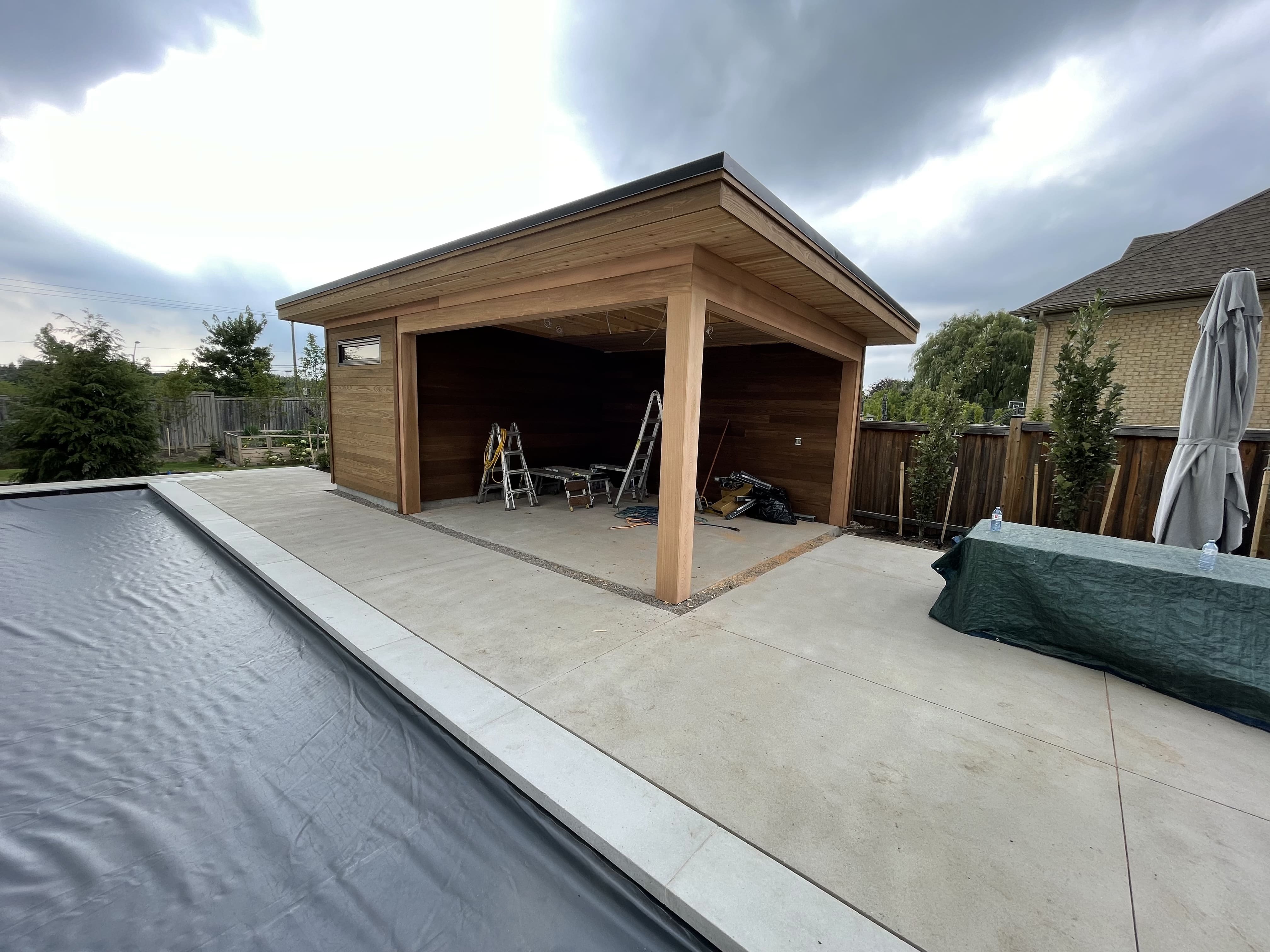 14' x 24' Sanara King City Ontario | Pool House | Summerwood Products