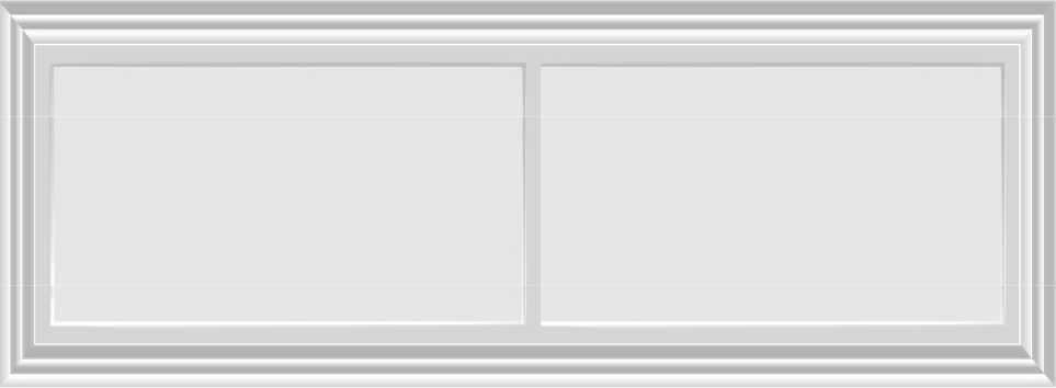 Fiberglass Transom Window (Sliding) - 54 1/2" X 20 1/2" | Premium Marvin